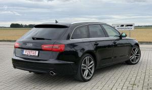 Black Audi A6 2013 in Raseiniai, with an engine capacity of 2.97 L and mileage of 272 thousand km for 9650 €, photo 4 on AUTOMOTO.COM.LV