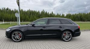Black Audi A6 2013 in Raseiniai, with an engine capacity of 2.97 L and mileage of 272 thousand km for 9650 €, photo 6 on AUTOMOTO.COM.LV
