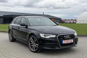 Black Audi A6 2013 in Raseiniai, with an engine capacity of 2.97 L and mileage of 272 thousand km for 9650 €, photo 7 on AUTOMOTO.COM.LV