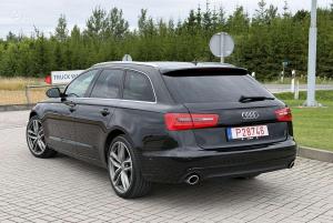 Black Audi A6 2013 in Raseiniai, with an engine capacity of 2.97 L and mileage of 272 thousand km for 9650 €, photo 8 on AUTOMOTO.COM.LV