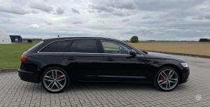 Black Audi A6 2013 in Raseiniai, with an engine capacity of 2.97 L and mileage of 272 thousand km for 9650 €, photo 10 on AUTOMOTO.COM.LV