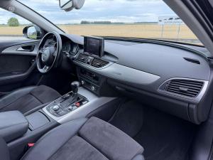 Black Audi A6 2013 in Raseiniai, with an engine capacity of 2.97 L and mileage of 272 thousand km for 9650 €, photo 15 on AUTOMOTO.COM.LV