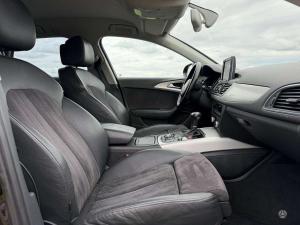 Black Audi A6 2013 in Raseiniai, with an engine capacity of 2.97 L and mileage of 272 thousand km for 9650 €, photo 16 on AUTOMOTO.COM.LV