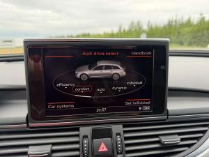 Black Audi A6 2013 in Raseiniai, with an engine capacity of 2.97 L and mileage of 272 thousand km for 9650 €, photo 20 on AUTOMOTO.COM.LV