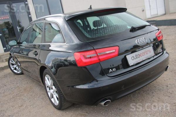 Melns Audi A6 2013 Tukums, ar dzinēja tilpumu 3.00 L un nobraukumu 275 tūkst. km par 10358 €, foto 4 vietnē AUTOMOTO.COM.LV