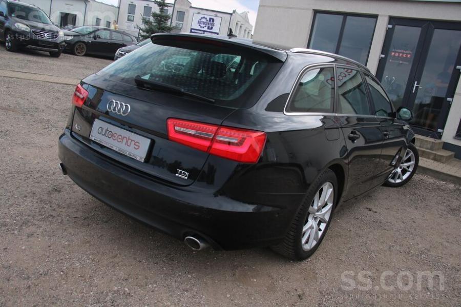 Melns Audi A6 2013 Tukums, ar dzinēja tilpumu 3.00 L un nobraukumu 275 tūkst. km par 10358 €, foto 7 vietnē AUTOMOTO.COM.LV
