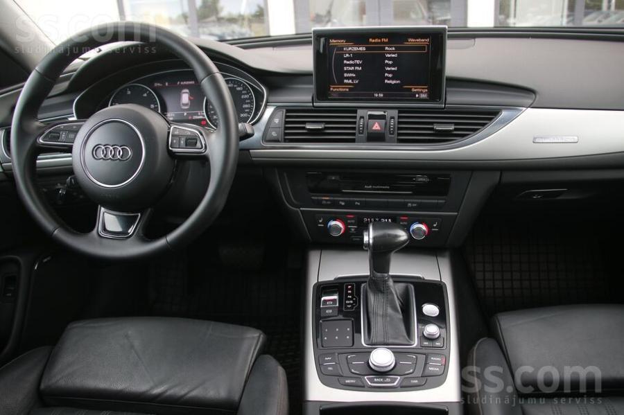 Melns Audi A6 2013 Tukums, ar dzinēja tilpumu 3.00 L un nobraukumu 275 tūkst. km par 10358 €, foto 10 vietnē AUTOMOTO.COM.LV