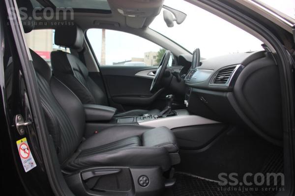 Melns Audi A6 2013 Tukums, ar dzinēja tilpumu 3.00 L un nobraukumu 275 tūkst. km par 10358 €, foto 10 vietnē AUTOMOTO.COM.LV