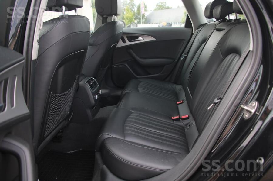 Melns Audi A6 2013 Tukums, ar dzinēja tilpumu 3.00 L un nobraukumu 275 tūkst. km par 10358 €, foto 14 vietnē AUTOMOTO.COM.LV