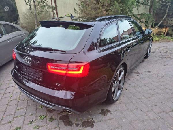 Black Audi A6 2013 in Kaunas, with an engine capacity of 2.97 L and mileage of 300 thousand km for 8400 €, photo 2 on AUTOMOTO.COM.LV