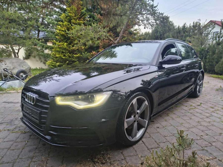 Black Audi A6 2013 in Kaunas, with an engine capacity of 2.97 L and mileage of 300 thousand km for 8400 €, photo 5 on AUTOMOTO.COM.LV