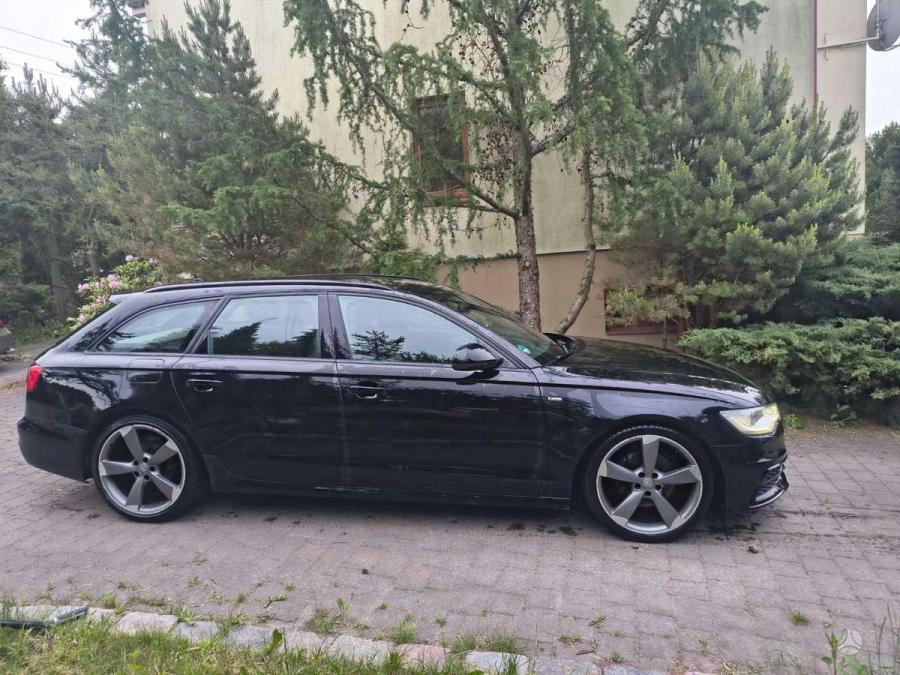Black Audi A6 2013 in Kaunas, with an engine capacity of 2.97 L and mileage of 300 thousand km for 8400 €, photo 6 on AUTOMOTO.COM.LV