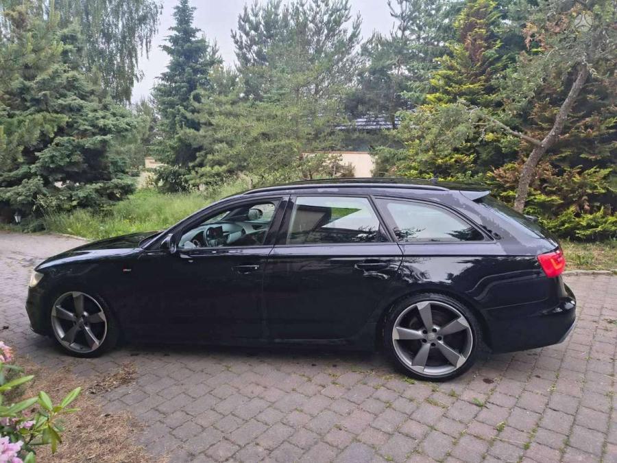 Black Audi A6 2013 in Kaunas, with an engine capacity of 2.97 L and mileage of 300 thousand km for 8400 €, photo 7 on AUTOMOTO.COM.LV