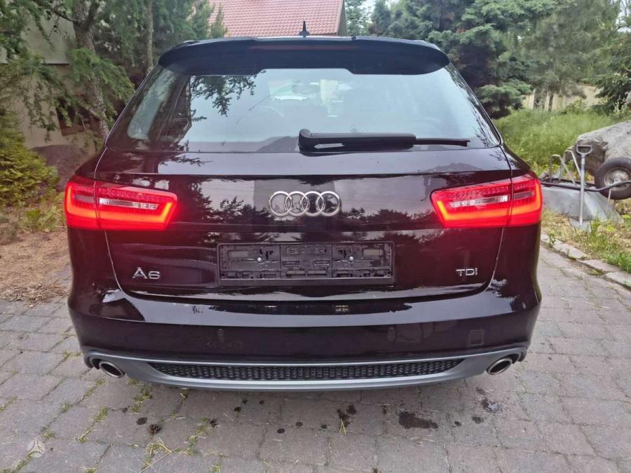 Black Audi A6 2013 in Kaunas, with an engine capacity of 2.97 L and mileage of 300 thousand km for 8400 €, photo 9 on AUTOMOTO.COM.LV