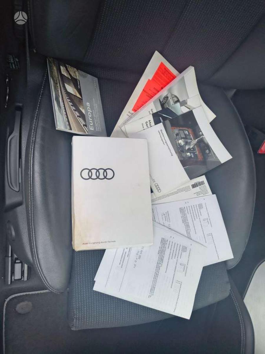 Black Audi A6 2013 in Kaunas, with an engine capacity of 2.97 L and mileage of 300 thousand km for 8400 €, photo 20 on AUTOMOTO.COM.LV