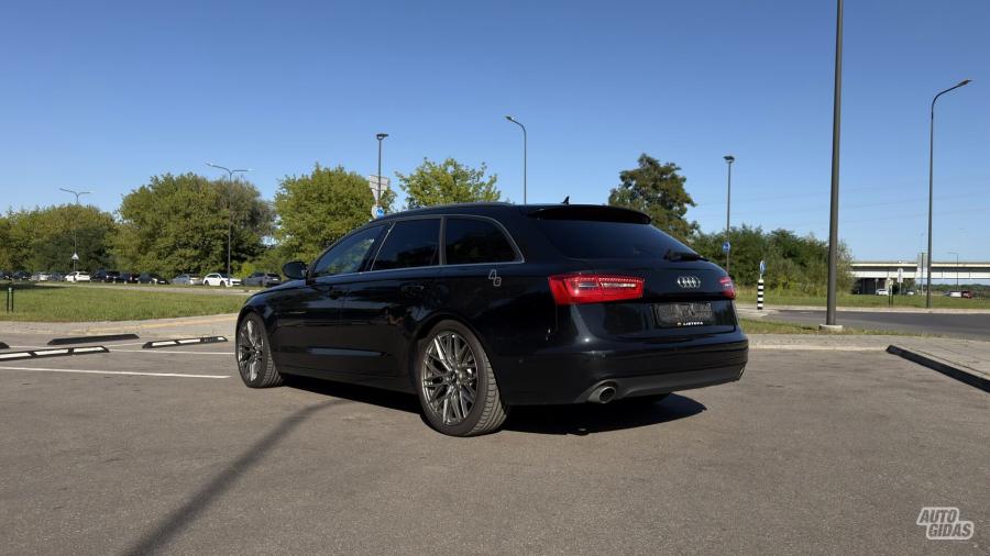 Black Audi A6 2013 in Kaunas, with an engine capacity of 3.00 L and mileage of 332 thousand km for 12000 €, photo 8 on AUTOMOTO.COM.LV