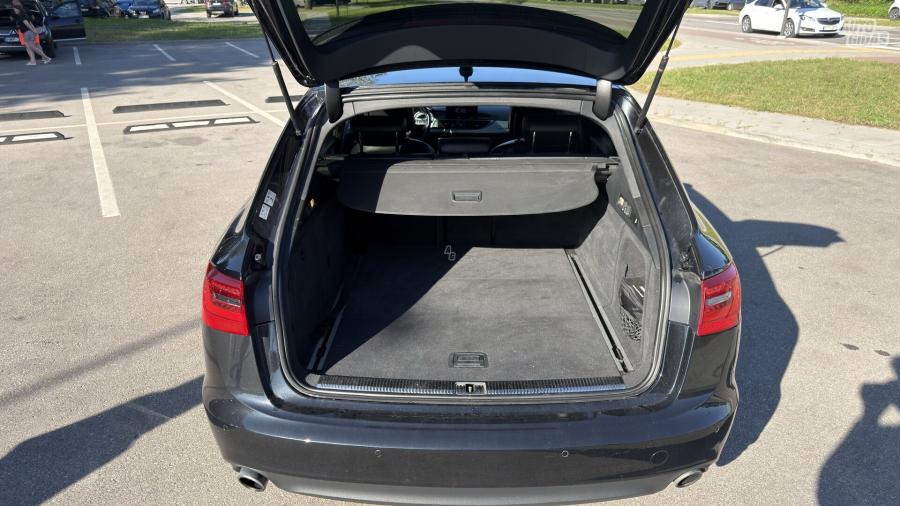 Black Audi A6 2013 in Kaunas, with an engine capacity of 3.00 L and mileage of 332 thousand km for 12000 €, photo 12 on AUTOMOTO.COM.LV