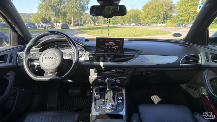Black Audi A6 2013 in Kaunas, with an engine capacity of 3.00 L and mileage of 332 thousand km for 12000 €, photo 17 on AUTOMOTO.COM.LV