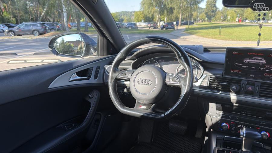Black Audi A6 2013 in Kaunas, with an engine capacity of 3.00 L and mileage of 332 thousand km for 12000 €, photo 18 on AUTOMOTO.COM.LV