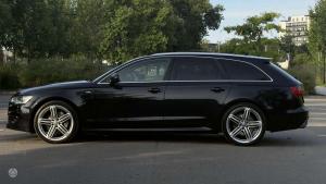 Black Audi A6 2013 in Vilnius, with an engine capacity of 2.97 L and mileage of 231 thousand km for 14500 €, photo 6 on AUTOMOTO.COM.LV