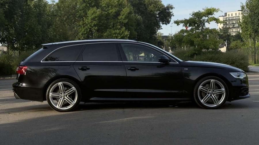 Black Audi A6 2013 in Vilnius, with an engine capacity of 2.97 L and mileage of 231 thousand km for 14500 €, photo 7 on AUTOMOTO.COM.LV