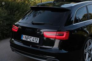 Black Audi A6 2013 in Vilnius, with an engine capacity of 2.97 L and mileage of 231 thousand km for 14500 €, photo 8 on AUTOMOTO.COM.LV