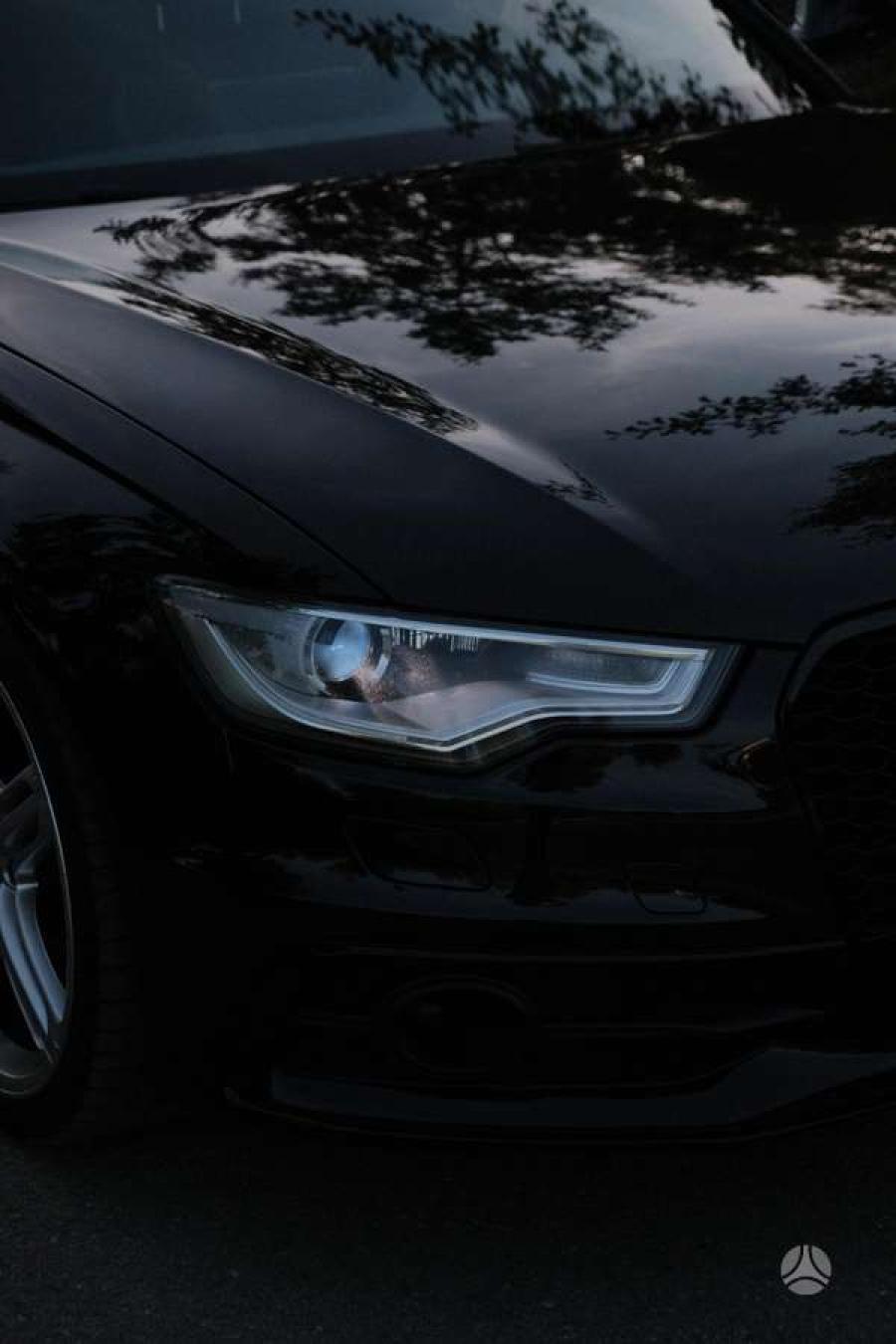 Black Audi A6 2013 in Vilnius, with an engine capacity of 2.97 L and mileage of 231 thousand km for 14500 €, photo 12 on AUTOMOTO.COM.LV