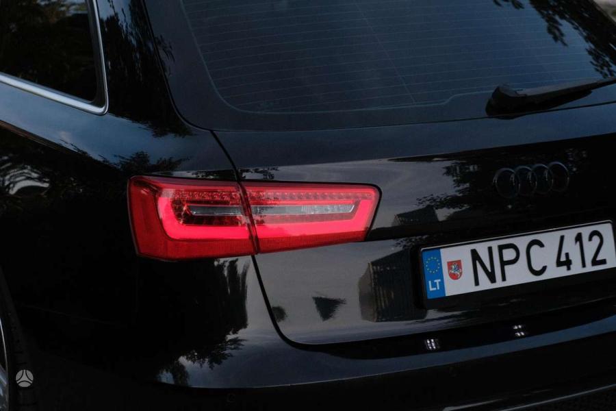 Black Audi A6 2013 in Vilnius, with an engine capacity of 2.97 L and mileage of 231 thousand km for 14500 €, photo 15 on AUTOMOTO.COM.LV