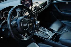 Black Audi A6 2013 in Vilnius, with an engine capacity of 2.97 L and mileage of 231 thousand km for 14500 €, photo 19 on AUTOMOTO.COM.LV