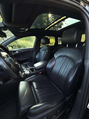 Black Audi A6 2013 in Vilnius, with an engine capacity of 2.97 L and mileage of 231 thousand km for 14500 €, photo 23 on AUTOMOTO.COM.LV