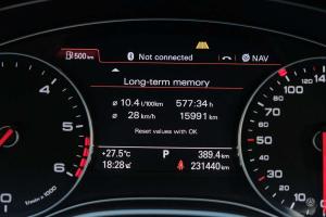 Black Audi A6 2013 in Vilnius, with an engine capacity of 2.97 L and mileage of 231 thousand km for 14500 €, photo 28 on AUTOMOTO.COM.LV