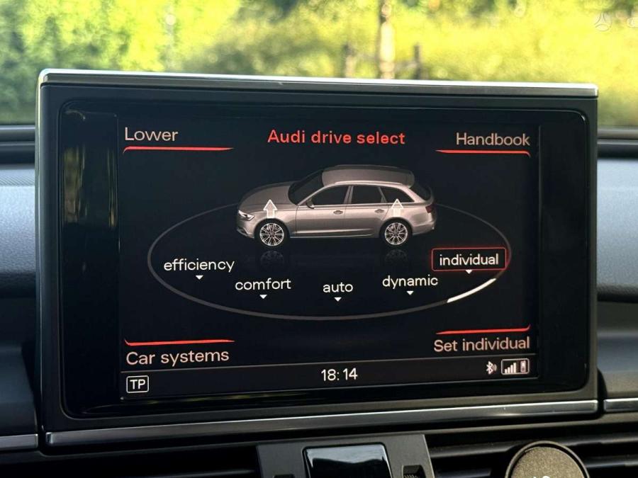 Black Audi A6 2013 in Vilnius, with an engine capacity of 2.97 L and mileage of 231 thousand km for 14500 €, photo 45 on AUTOMOTO.COM.LV