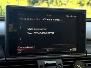 Black Audi A6 2013 in Vilnius, with an engine capacity of 2.97 L and mileage of 231 thousand km for 14500 €, photo 58 on AUTOMOTO.COM.LV