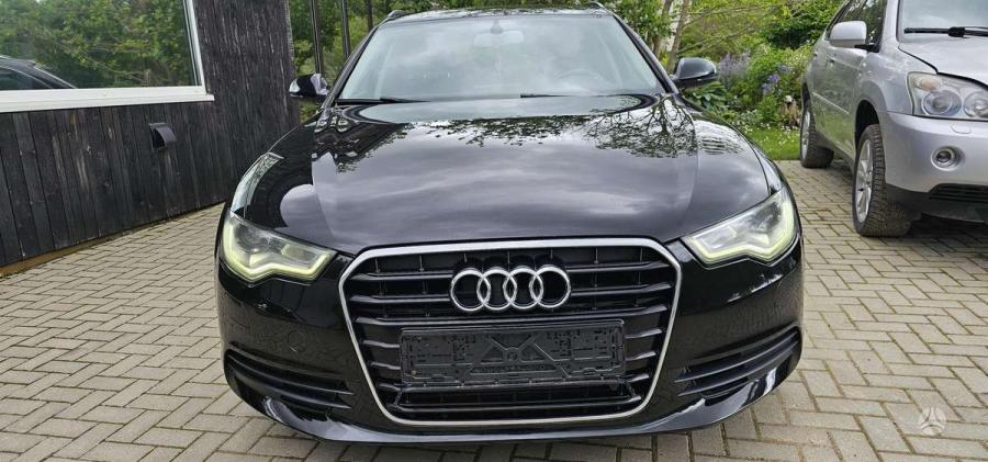 Melns Audi A6 2013 Ukmergė, ar dzinēja tilpumu 2.00 L un nobraukumu 262 tūkst. km par 8700 €, foto 1 vietnē AUTOMOTO.COM.LV