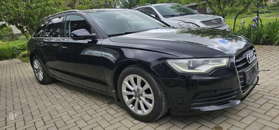Melns Audi A6 2013 Ukmergė, ar dzinēja tilpumu 2.00 L un nobraukumu 262 tūkst. km par 8700 €, foto 5 vietnē AUTOMOTO.COM.LV