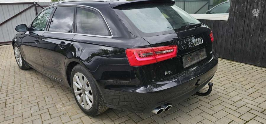 Melns Audi A6 2013 Ukmergė, ar dzinēja tilpumu 2.00 L un nobraukumu 262 tūkst. km par 8700 €, foto 8 vietnē AUTOMOTO.COM.LV
