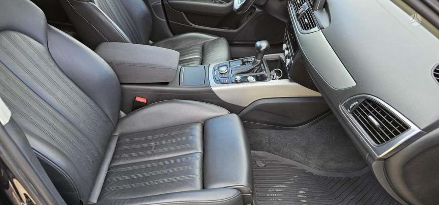 Melns Audi A6 2013 Ukmergė, ar dzinēja tilpumu 2.00 L un nobraukumu 262 tūkst. km par 8700 €, foto 9 vietnē AUTOMOTO.COM.LV