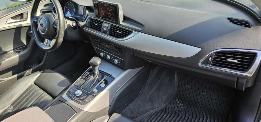 Melns Audi A6 2013 Ukmergė, ar dzinēja tilpumu 2.00 L un nobraukumu 262 tūkst. km par 8700 €, foto 12 vietnē AUTOMOTO.COM.LV