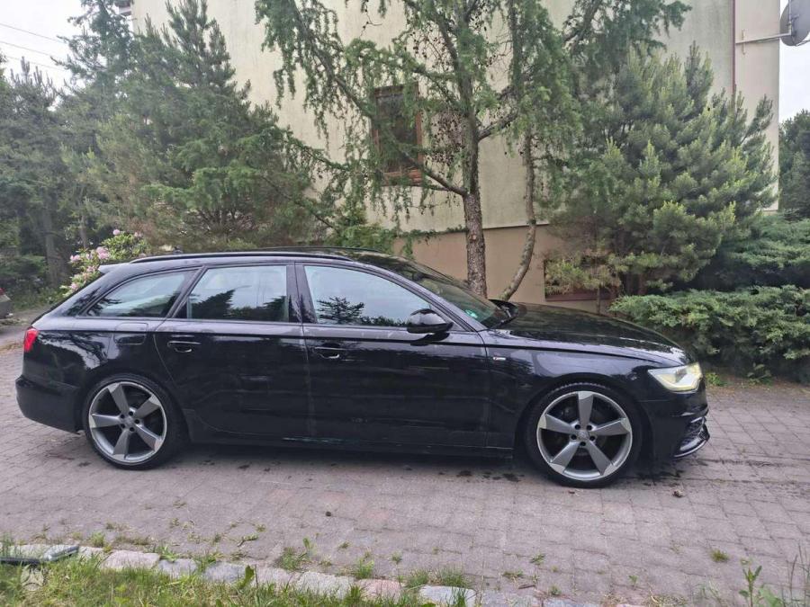 Black Audi A6 2013 in Kaunas, with an engine capacity of 2.97 L and mileage of 345 thousand km for 8200 €, photo 3 on AUTOMOTO.COM.LV