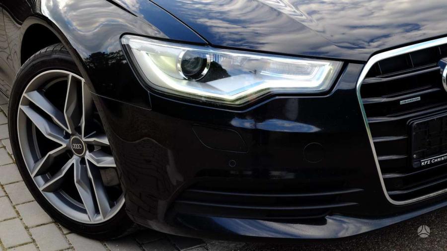 Black Audi A6 2013 in Marijampole, with an engine capacity of 2.97 L and mileage of 280 thousand km for 9900 €, photo 1 on AUTOMOTO.COM.LV