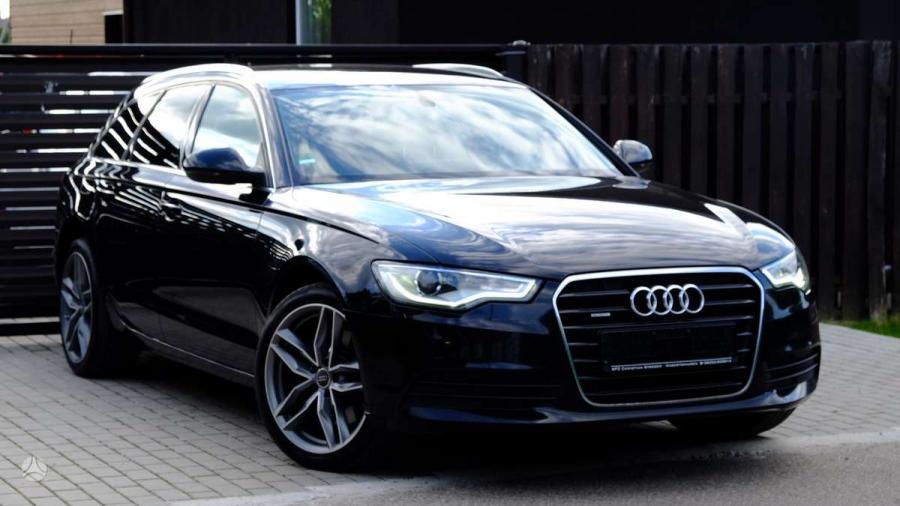 Black Audi A6 2013 in Marijampole, with an engine capacity of 2.97 L and mileage of 280 thousand km for 9900 €, photo 3 on AUTOMOTO.COM.LV