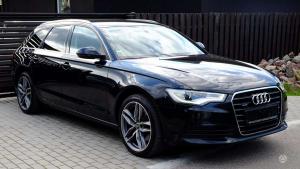 Black Audi A6 2013 in Marijampole, with an engine capacity of 2.97 L and mileage of 280 thousand km for 9900 €, photo 5 on AUTOMOTO.COM.LV
