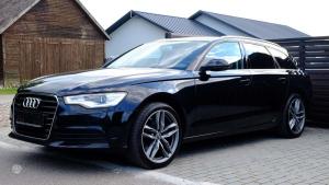 Black Audi A6 2013 in Marijampole, with an engine capacity of 2.97 L and mileage of 280 thousand km for 9900 €, photo 6 on AUTOMOTO.COM.LV