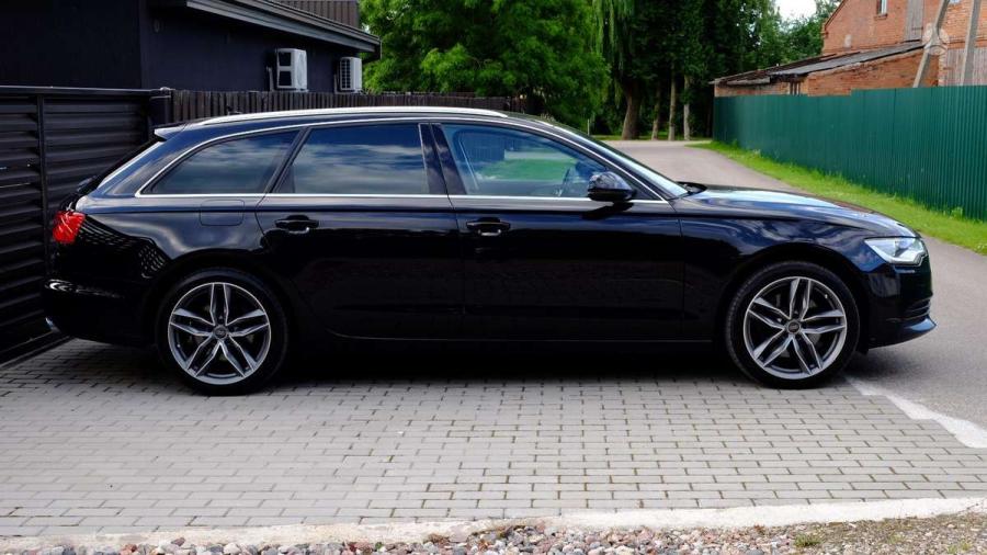 Black Audi A6 2013 in Marijampole, with an engine capacity of 2.97 L and mileage of 280 thousand km for 9900 €, photo 8 on AUTOMOTO.COM.LV