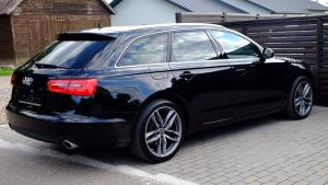 Black Audi A6 2013 in Marijampole, with an engine capacity of 2.97 L and mileage of 280 thousand km for 9900 €, photo 9 on AUTOMOTO.COM.LV