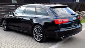 Black Audi A6 2013 in Marijampole, with an engine capacity of 2.97 L and mileage of 280 thousand km for 9900 €, photo 10 on AUTOMOTO.COM.LV
