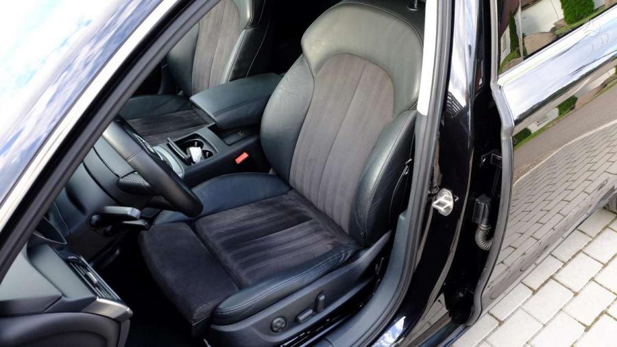 Black Audi A6 2013 in Marijampole, with an engine capacity of 2.97 L and mileage of 280 thousand km for 9900 €, photo 22 on AUTOMOTO.COM.LV