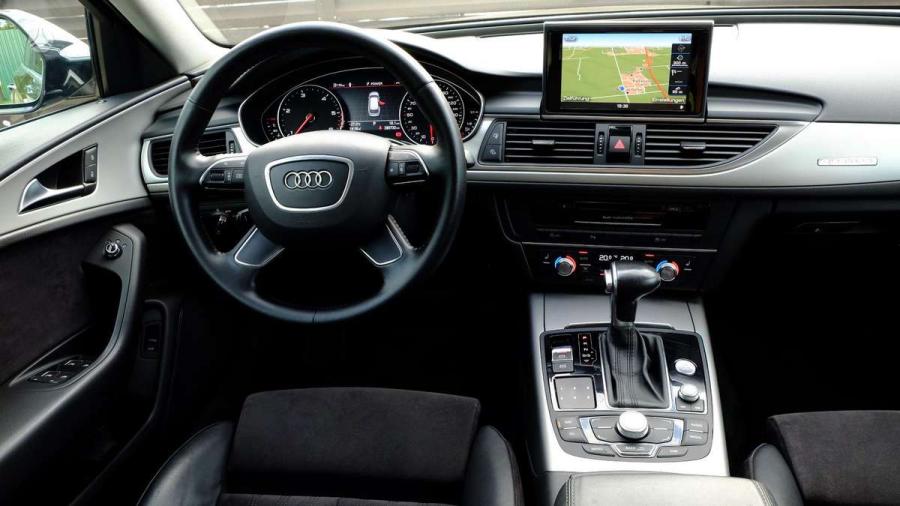 Black Audi A6 2013 in Marijampole, with an engine capacity of 2.97 L and mileage of 280 thousand km for 9900 €, photo 25 on AUTOMOTO.COM.LV