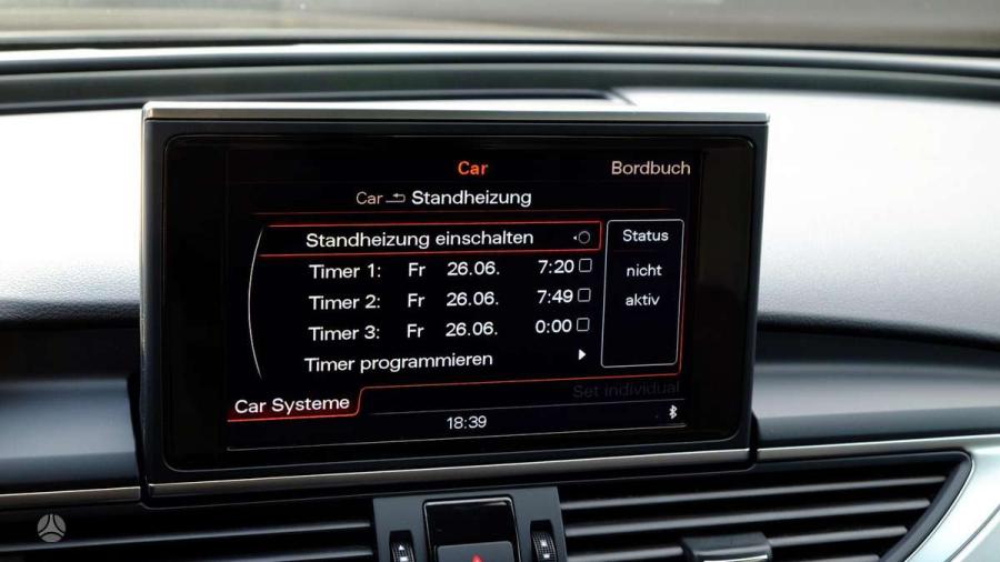 Black Audi A6 2013 in Marijampole, with an engine capacity of 2.97 L and mileage of 280 thousand km for 9900 €, photo 34 on AUTOMOTO.COM.LV