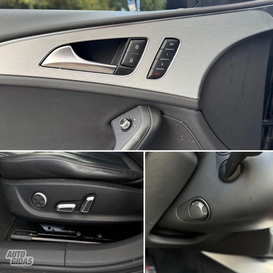 Melns Audi A6 2013 Viļņa, ar dzinēja tilpumu 3.00 L un nobraukumu 222 tūkst. km par 12900 €, foto 28 vietnē AUTOMOTO.COM.LV